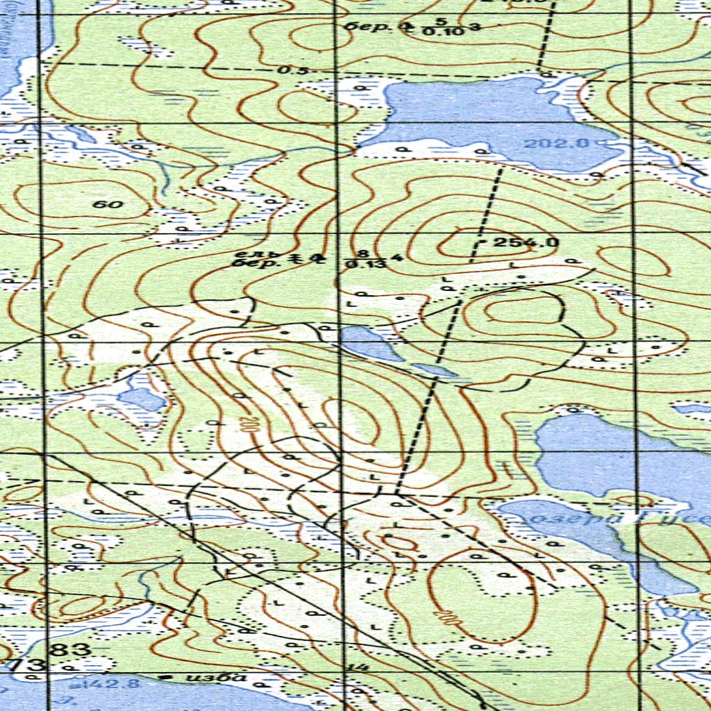 Soviet Genshtab: r36-138-1_2 Map by Avenza Systems Inc. | Avenza Maps