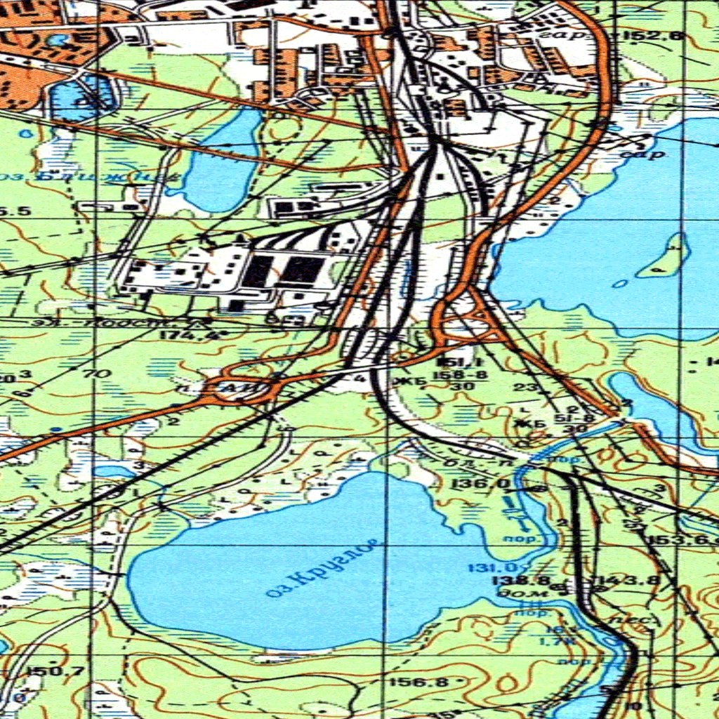 Soviet Genshtab: r36-139-3_4 Map by Avenza Systems Inc. | Avenza Maps