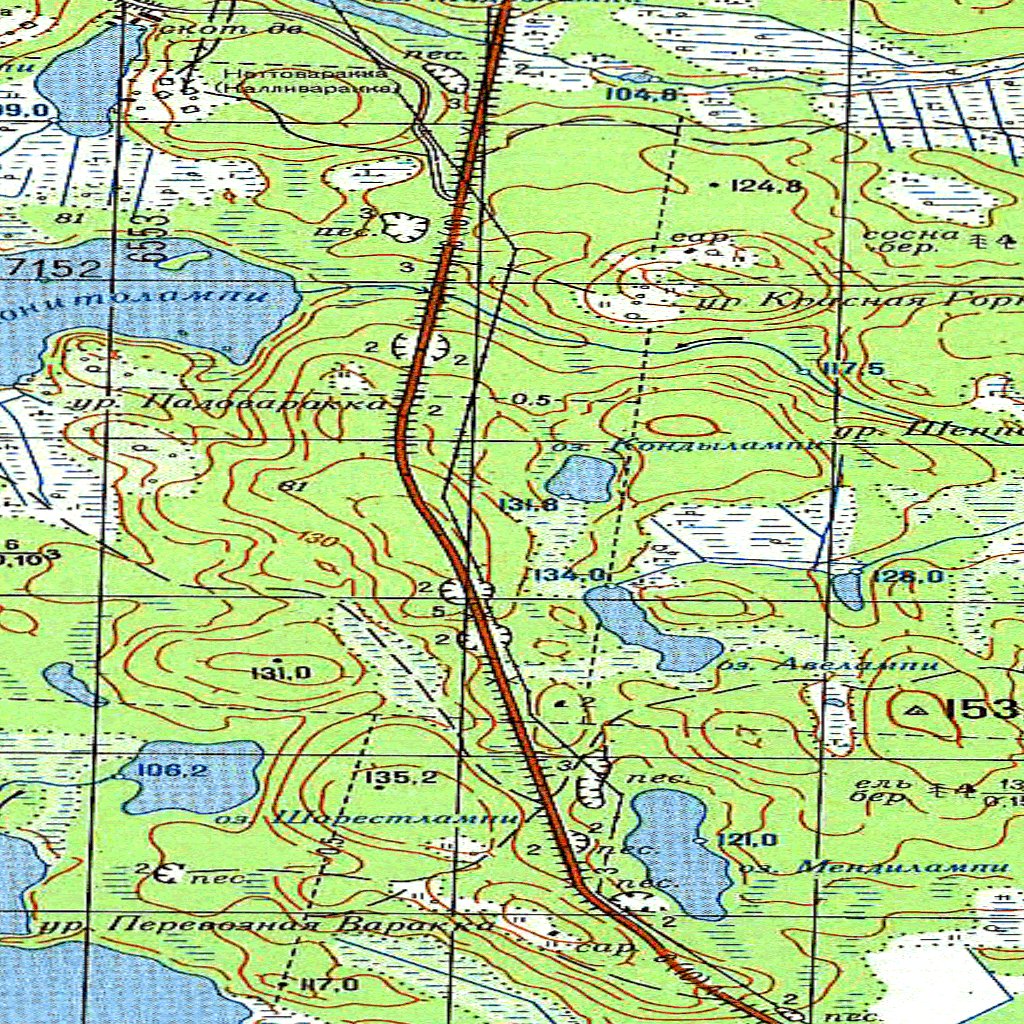 Soviet Genshtab: q36-129-3_4 Map by Avenza Systems Inc. | Avenza Maps