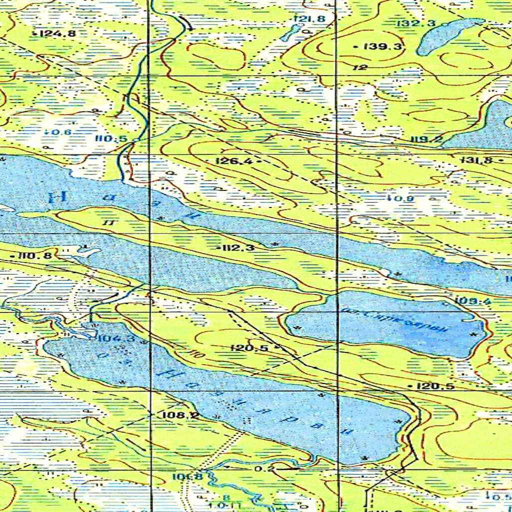 Soviet Genshtab: q36-102-1_2 Map by Avenza Systems Inc. | Avenza Maps