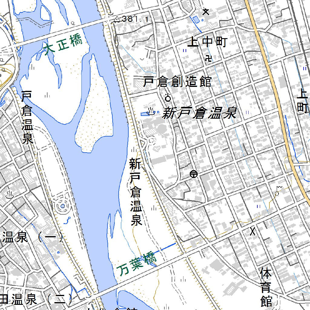 543851 坂城 （さかき Sakaki）, 地形図 Map by Pacific Spatial Solutions, Inc ...