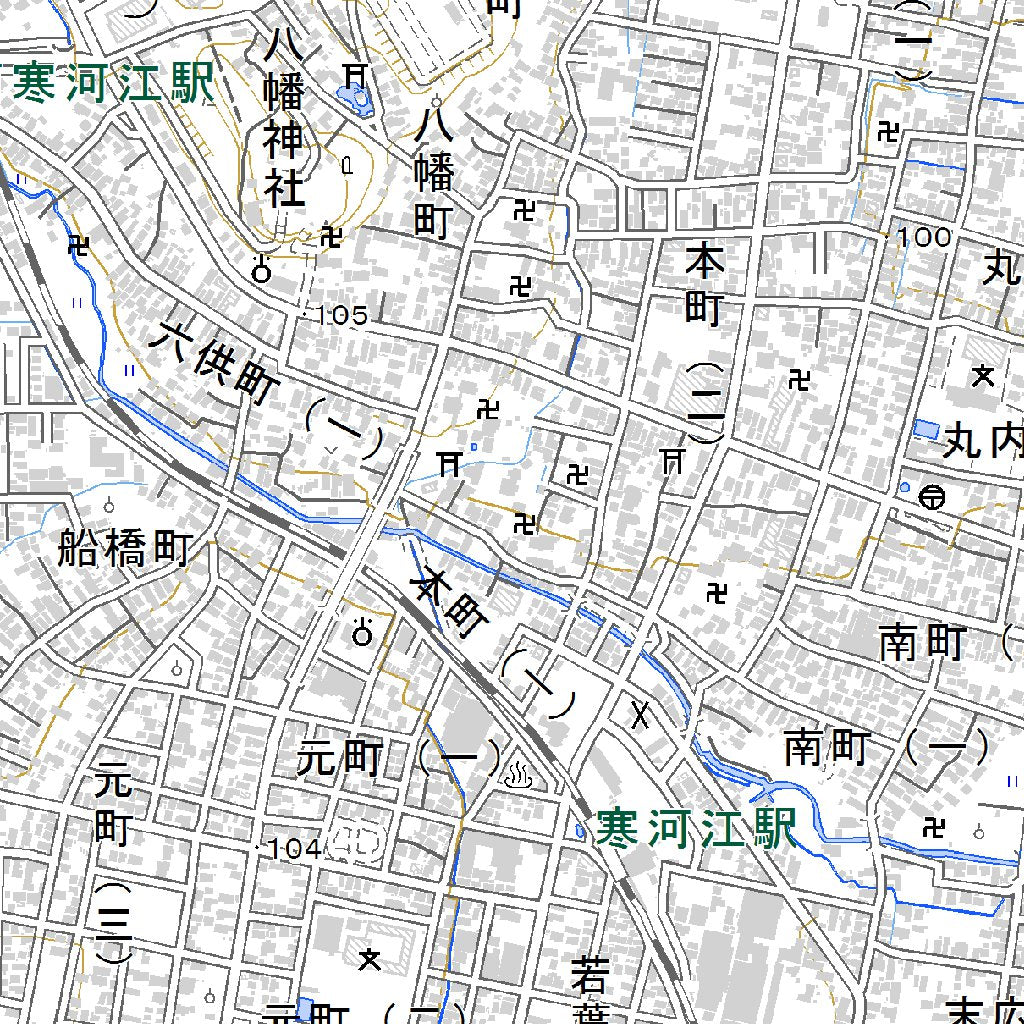 574042 寒河江 （さがえ Sagae）, 地形図 Map by Pacific Spatial Solutions, Inc ...