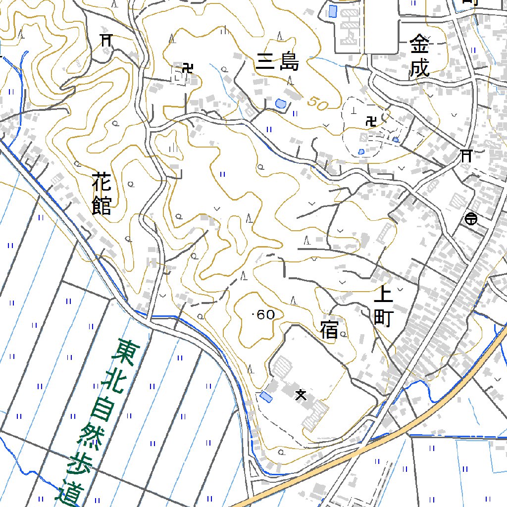 584110 金成 （かんなり Kannari）, 地形図 Map by Pacific Spatial Solutions, Inc ...
