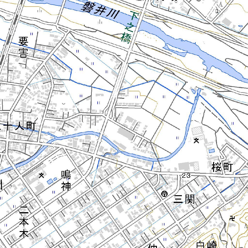 584131 一関 （いちのせき Ichinoseki）, 地形図 Map by Pacific Spatial Solutions, Inc ...