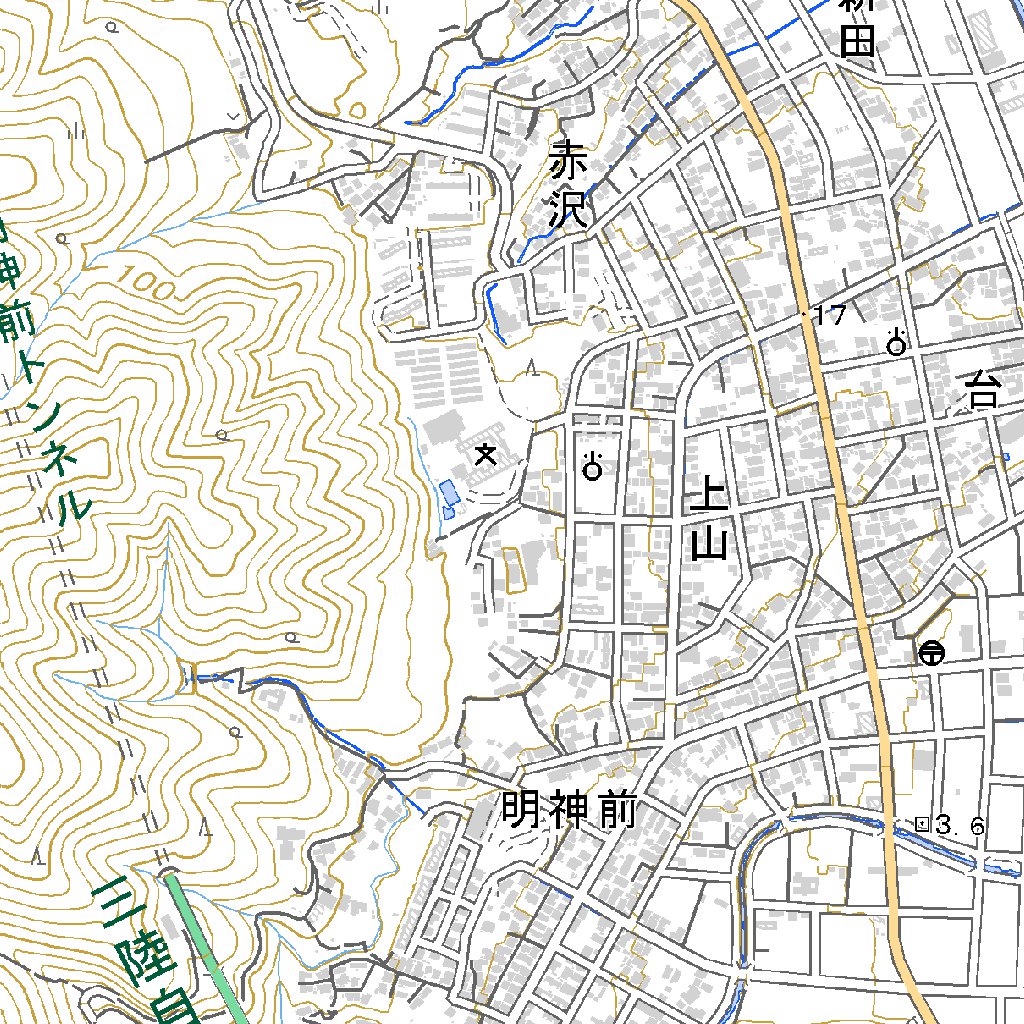 584145 大船渡 （おおふなと Ofunato）, 地形図 Map by Pacific Spatial Solutions, Inc ...