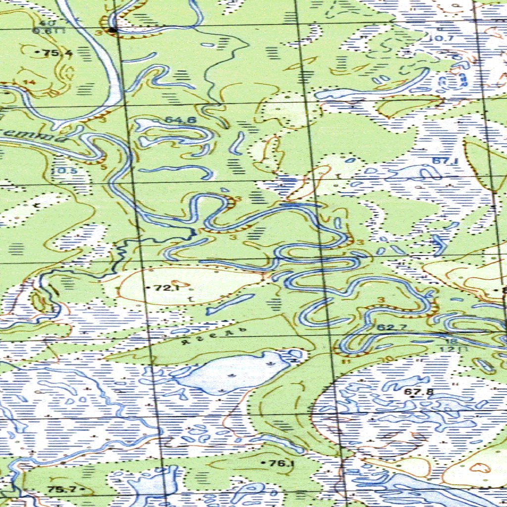 Soviet Genshtab: q43-133-1_2 Map by Avenza Systems Inc. | Avenza Maps