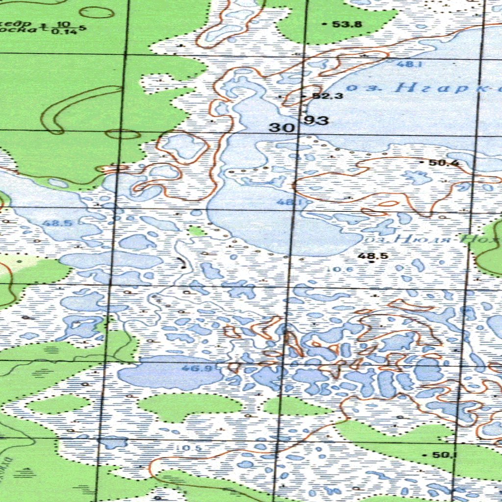 Soviet Genshtab: q43-142-1_2 Map by Avenza Systems Inc. | Avenza Maps