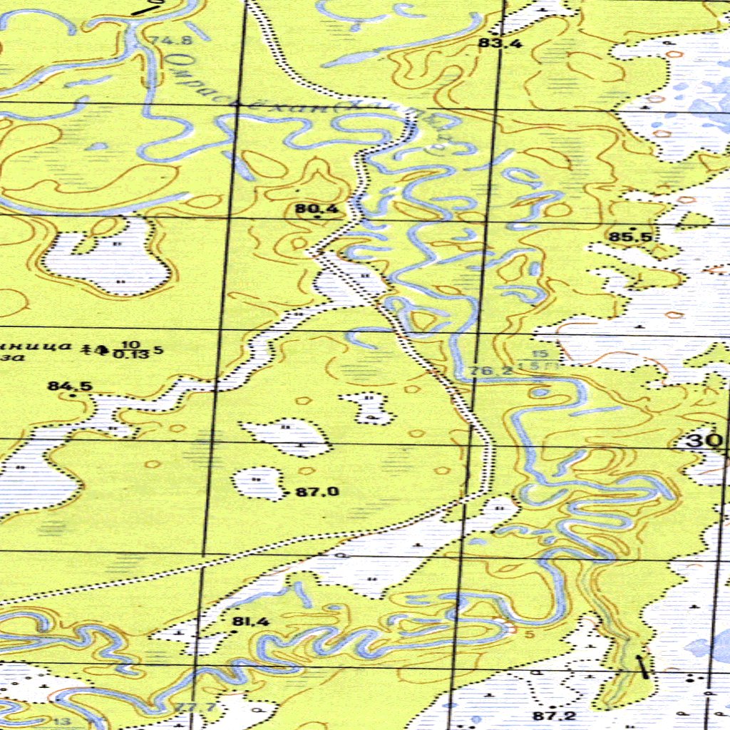 Soviet Genshtab: q42-143-1_2 Map by Avenza Systems Inc. | Avenza Maps