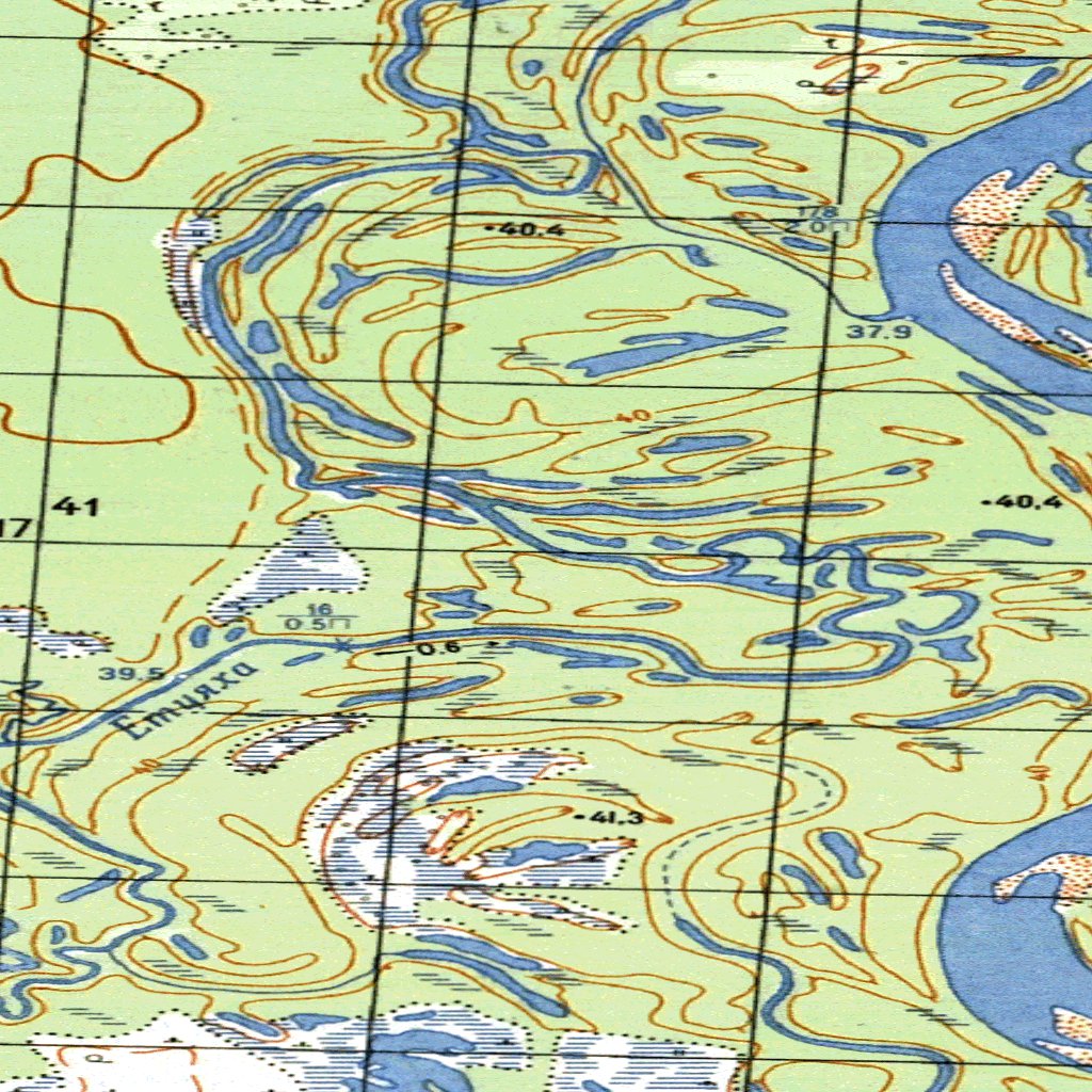 Soviet Genshtab: q43-144-3_4 Map by Avenza Systems Inc. | Avenza Maps