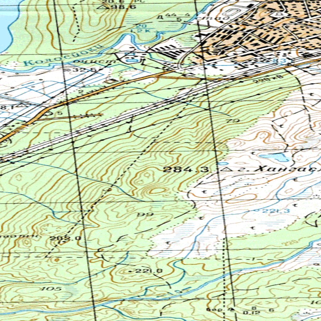 Soviet Genshtab: r36-085-3_4 Map by Avenza Systems Inc. | Avenza Maps