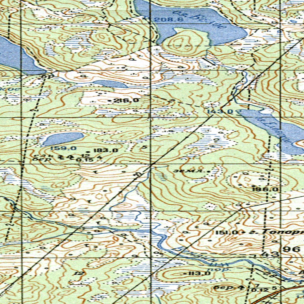 Soviet Genshtab: r36-114-1_2 Map by Avenza Systems Inc. | Avenza Maps