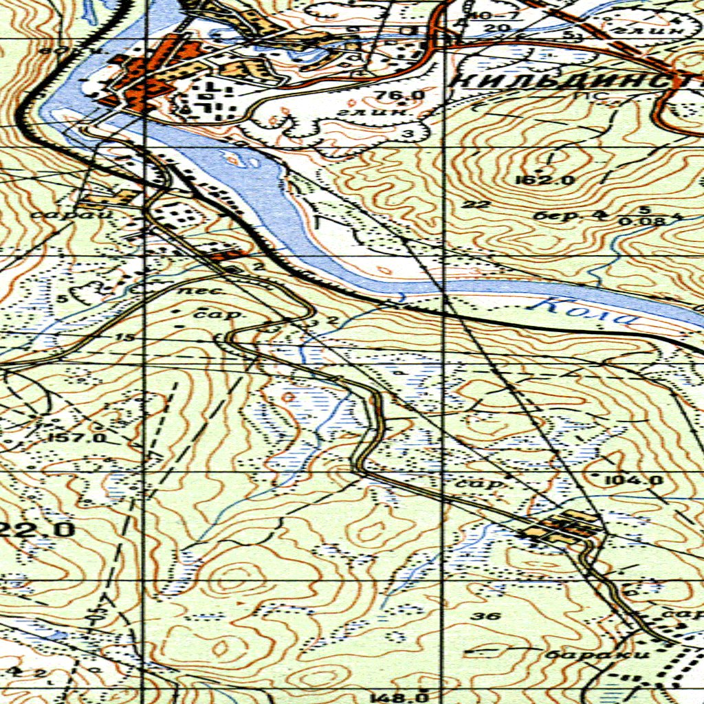 Soviet Genshtab: r36-115-3_4 Map by Avenza Systems Inc. | Avenza Maps