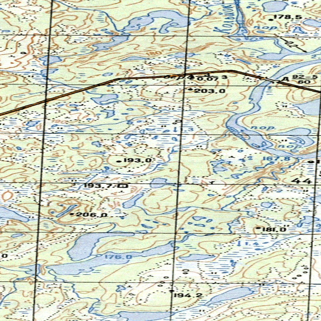 Soviet Genshtab: r36-117-1_2 Map by Avenza Systems Inc. | Avenza Maps