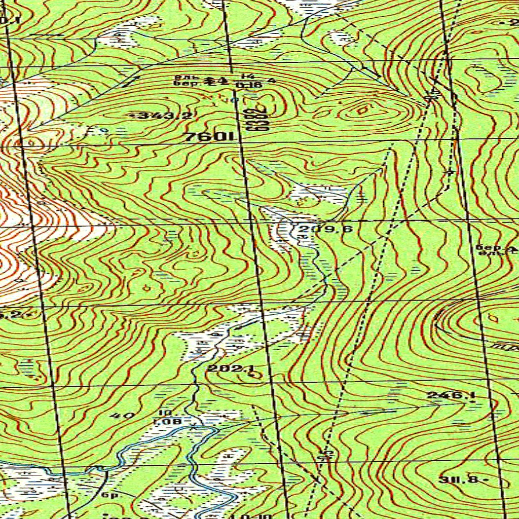 Soviet Genshtab: r36-121-3_4 Map by Avenza Systems Inc. | Avenza Maps