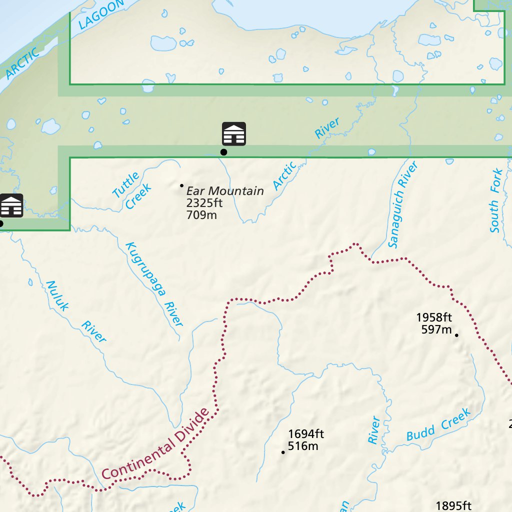 Bering Land Bridge Map by US National Park Service | Avenza Maps