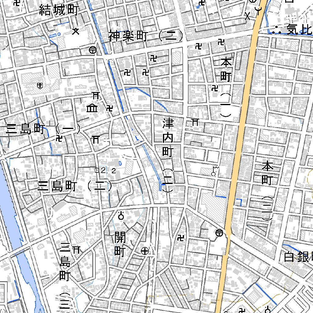 533630 敦賀 （つるが Tsuruga）, 地形図 Map by Pacific Spatial Solutions, Inc ...