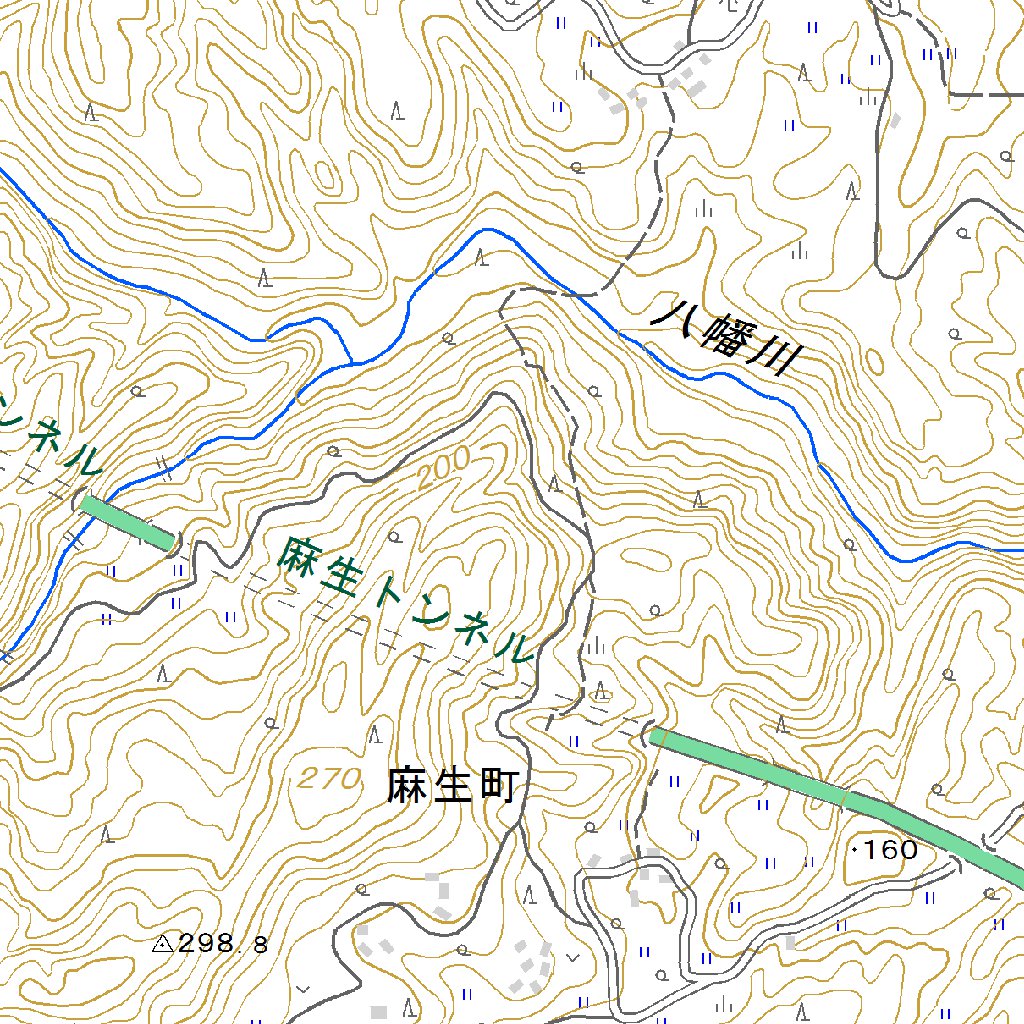 553740 庵 （いおり Iori）, 地形図 Map by Pacific Spatial Solutions, Inc ...
