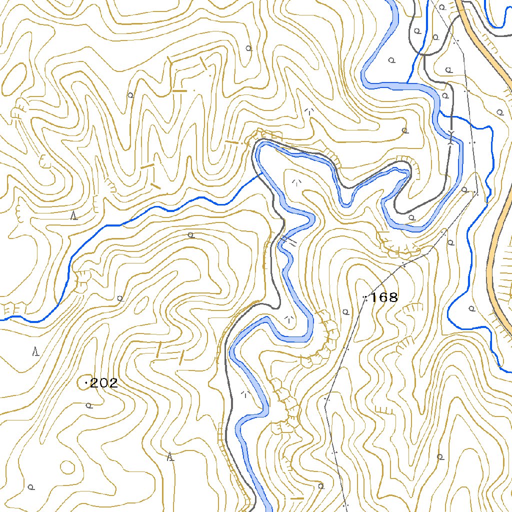 633937 左股 （ひだりまた Hidarimata）, 地形図 Map by Pacific Spatial Solutions, Inc ...