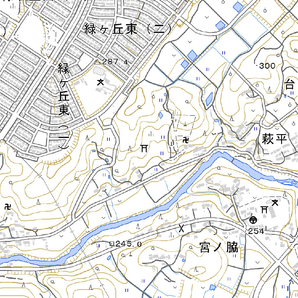 564003 郡山 （こおりやま Koriyama）, 地形図 Map by Pacific Spatial Solutions, Inc ...