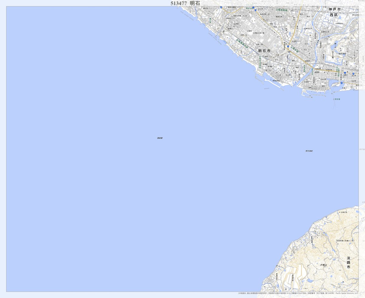 513477 明石 （あかし Akashi）, 地形図 Map by Pacific Spatial Solutions, Inc ...