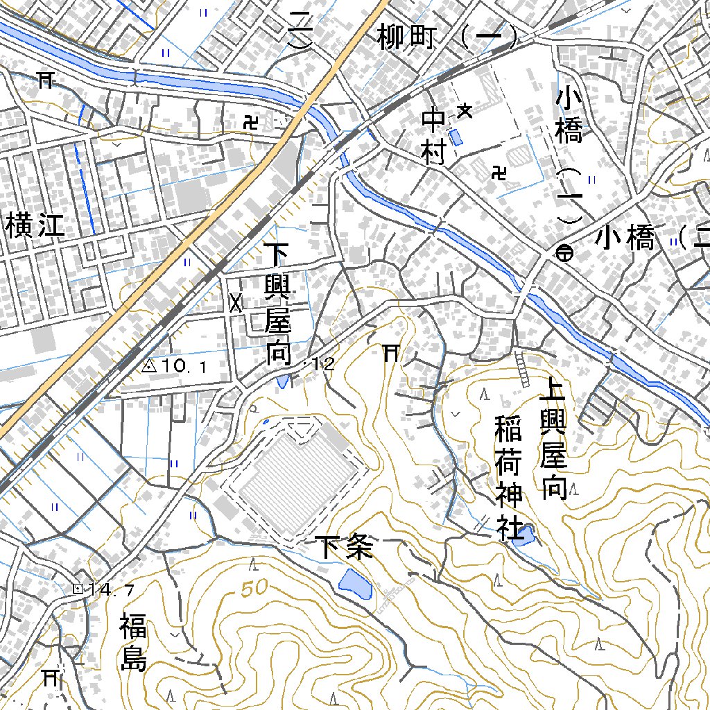 563930 加茂 （かも Kamo）, 地形図 Map by Pacific Spatial Solutions, Inc ...