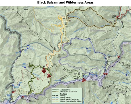 Black Balsam Map52k Map by Earth Geographics | Avenza Maps