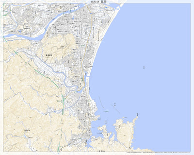 483165 延岡 （のべおか Nobeoka）, 地形図 Map by Pacific Spatial Solutions, Inc ...