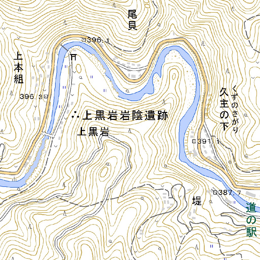 503237 久万 （くま Kuma）, 地形図 Map by Pacific Spatial Solutions, Inc ...