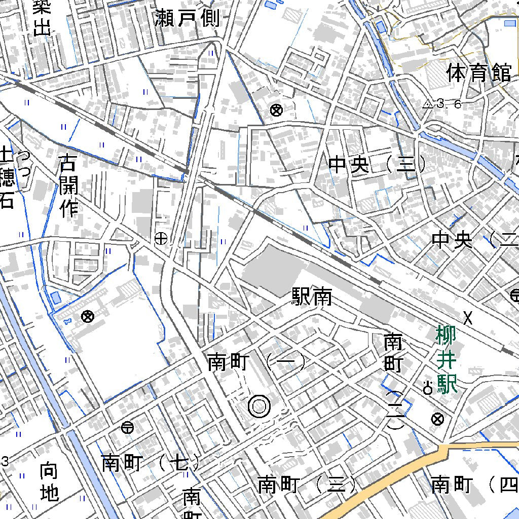 503270 柳井 （やない Yanai）, 地形図 Map by Pacific Spatial Solutions, Inc ...