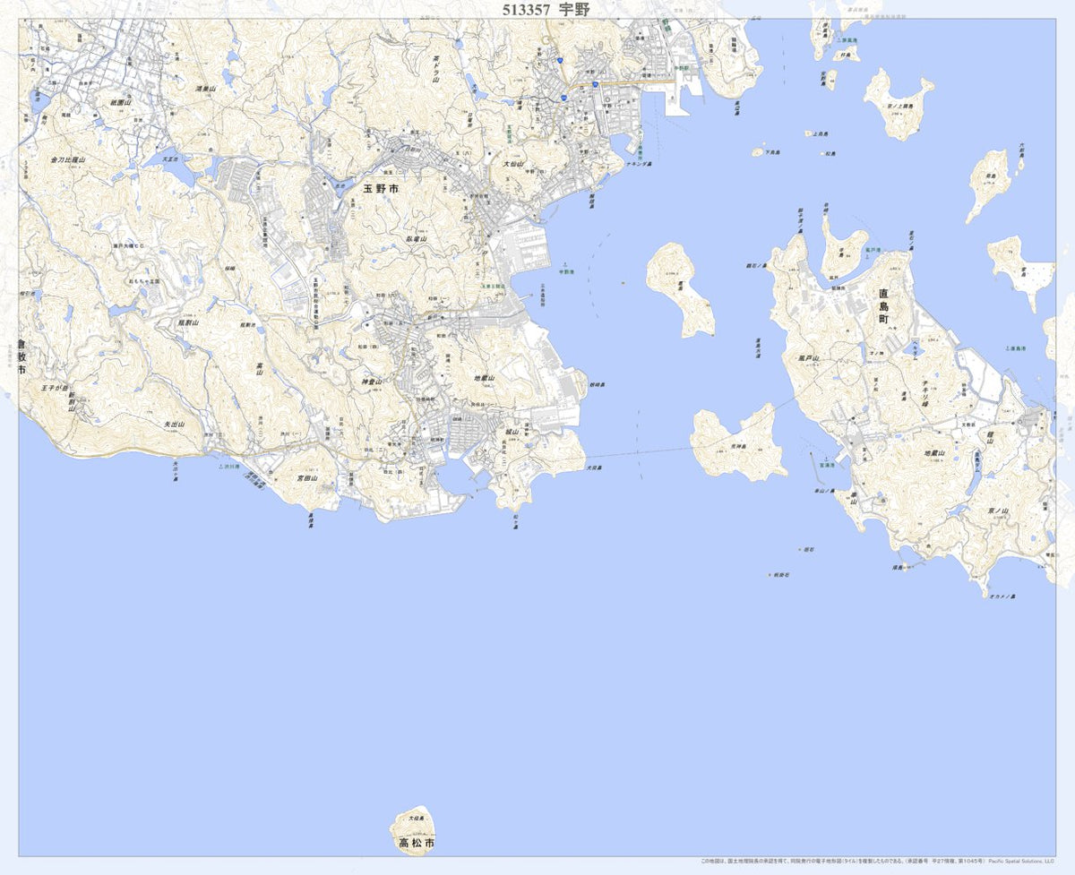 513357 宇野 （うの Uno）, 地形図 Map by Pacific Spatial Solutions, Inc. | Avenza ...