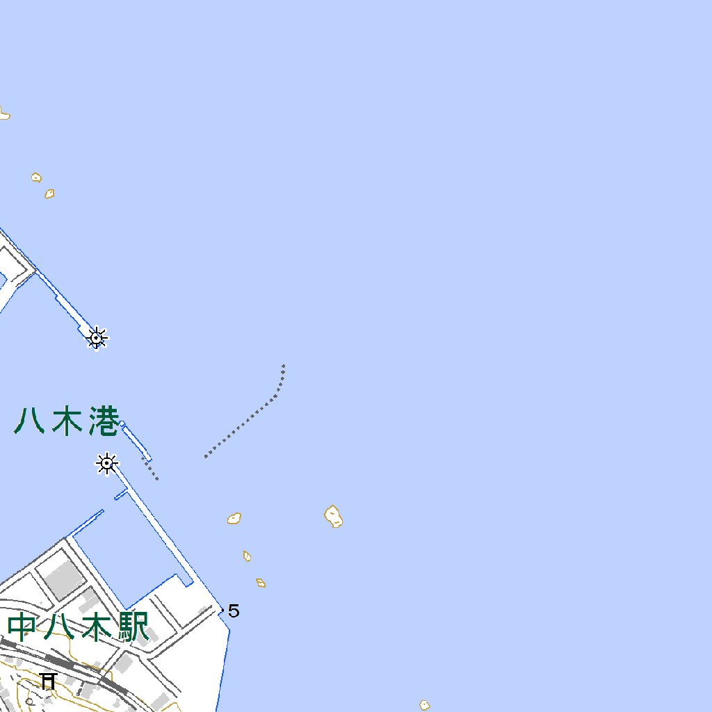 604146 八木 （やぎ Yagi）, 地形図 Map by Pacific Spatial Solutions, Inc ...