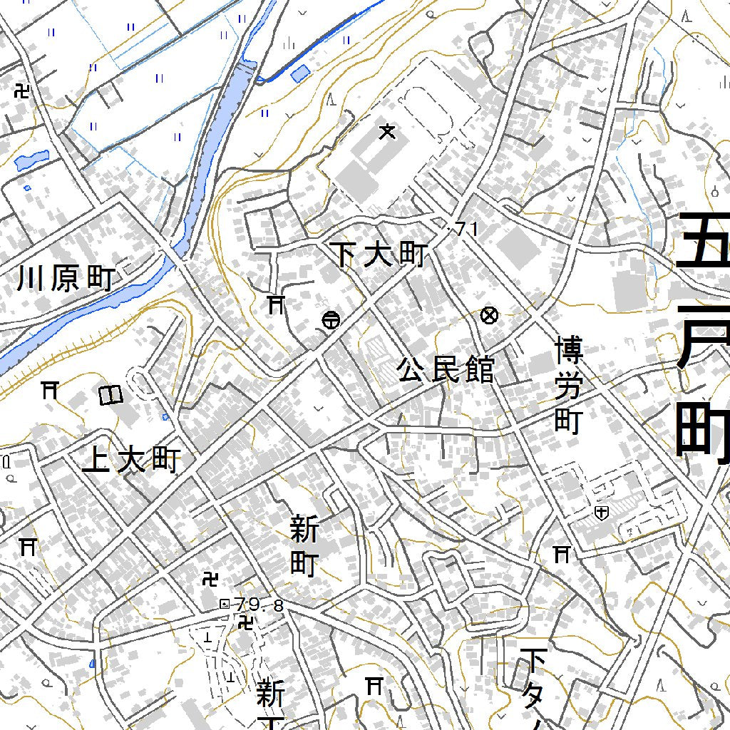 604162 五戸 （ごのへ Gonohe）, 地形図 Map by Pacific Spatial Solutions, Inc ...