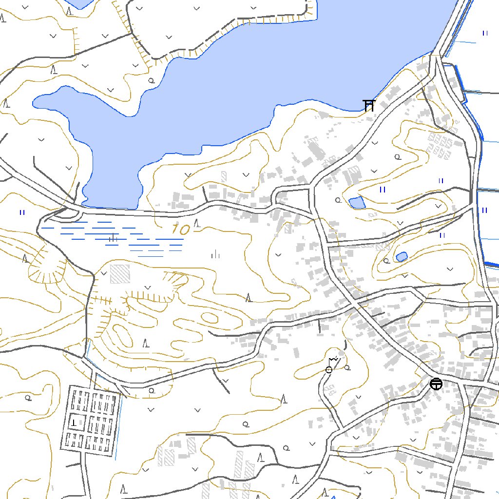 614032 車力 （しゃりき Shariki）, 地形図 Map by Pacific Spatial Solutions, Inc ...