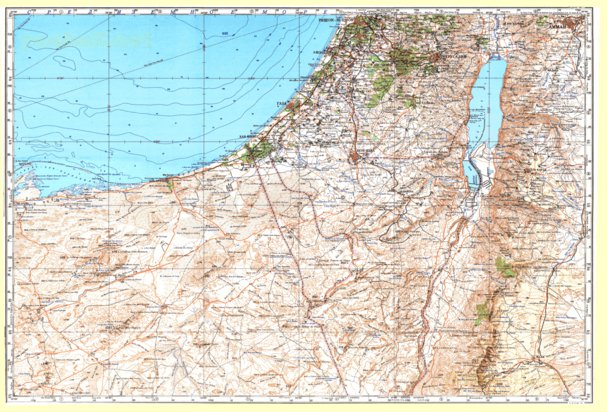 Soviet Genshtab - h36-2 - Palestine Map by Avenza Systems Inc. | Avenza ...