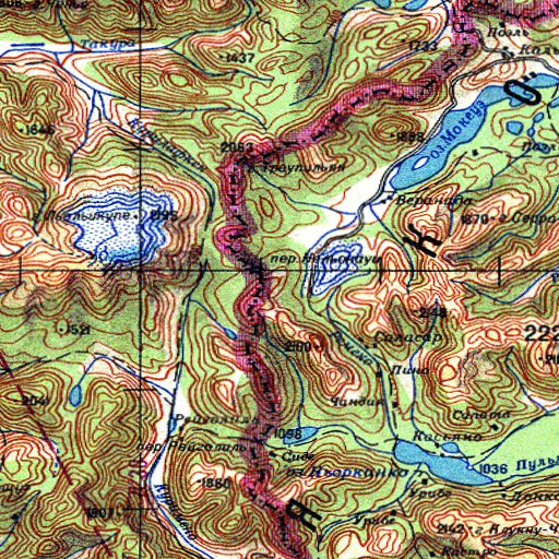 Soviet Genshtab - xj19-3 - Chile Map by Avenza Systems Inc. | Avenza Maps