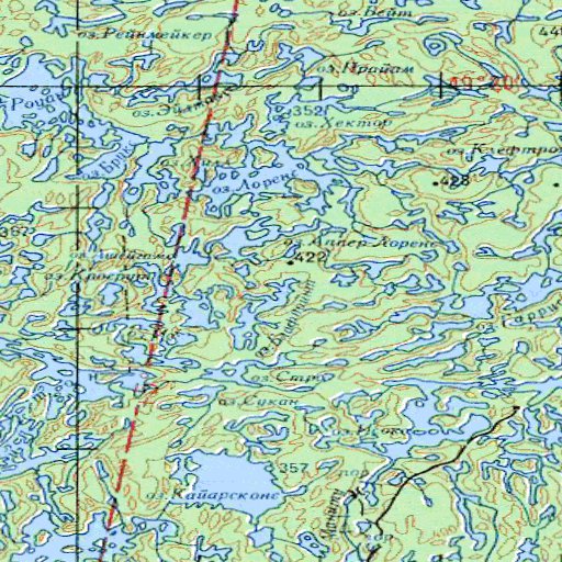 Soviet Genshtab - m15-3 - United States Map by Avenza Systems Inc ...