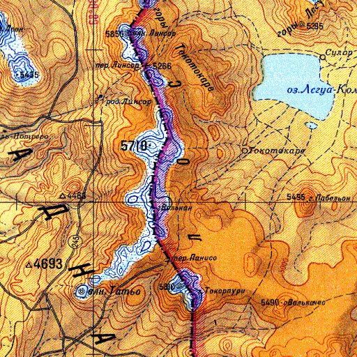 Soviet Genshtab - xf19-4 - Chile Map by Avenza Systems Inc. | Avenza Maps