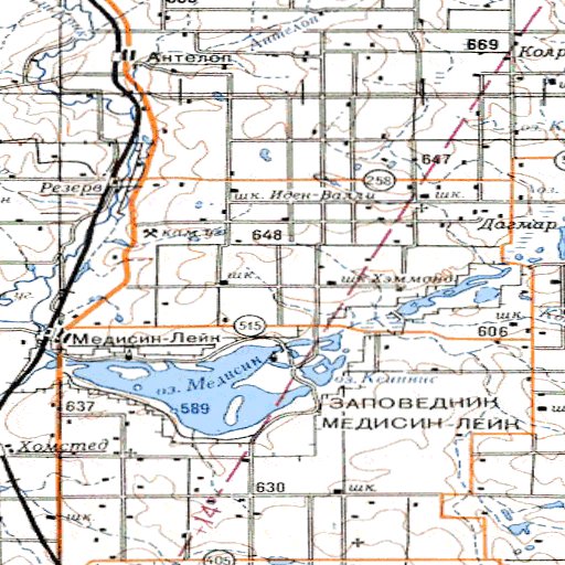 Soviet Genshtab - m13-4 - United States Map by Avenza Systems Inc ...
