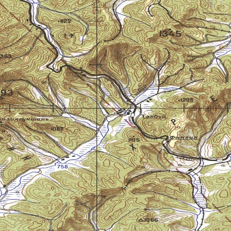 Soviet Genshtab - m51-1 - Russia Map by Avenza Systems Inc. | Avenza Maps
