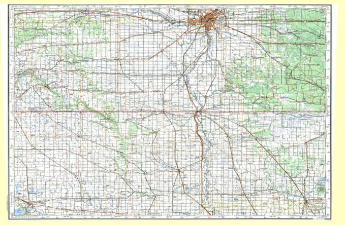 Soviet Genshtab - m14-4 - United States Map by Avenza Systems Inc ...