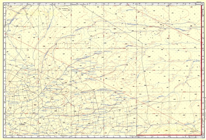 Soviet Genshtab - xf34-1 - Namibia Map by Avenza Systems Inc. | Avenza Maps