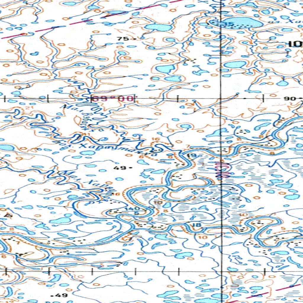 Soviet Genshtab - r44-3_4 - Russia Map by Avenza Systems Inc. | Avenza Maps