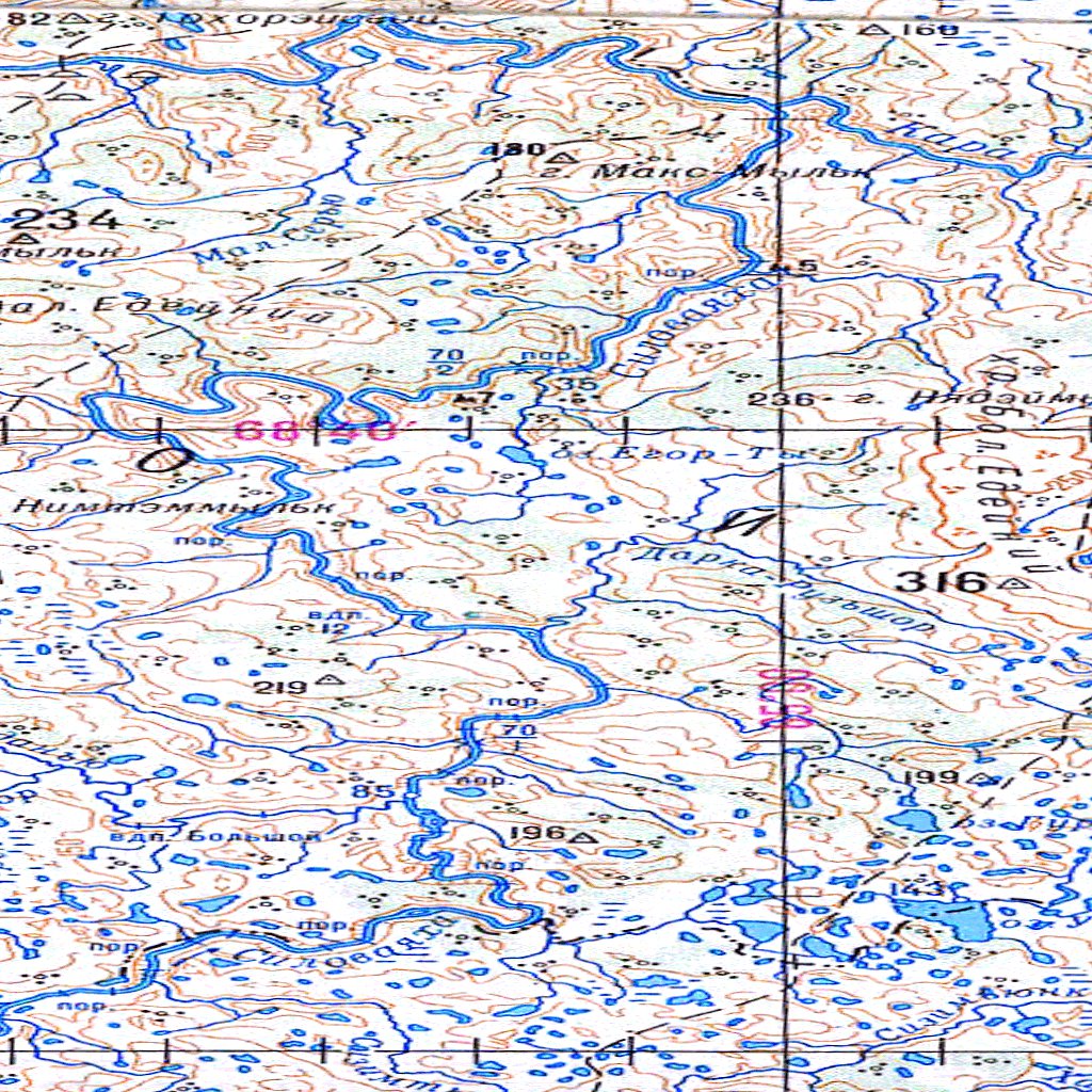 Soviet Genshtab - r41-3_4 - Russia Map by Avenza Systems Inc. | Avenza Maps