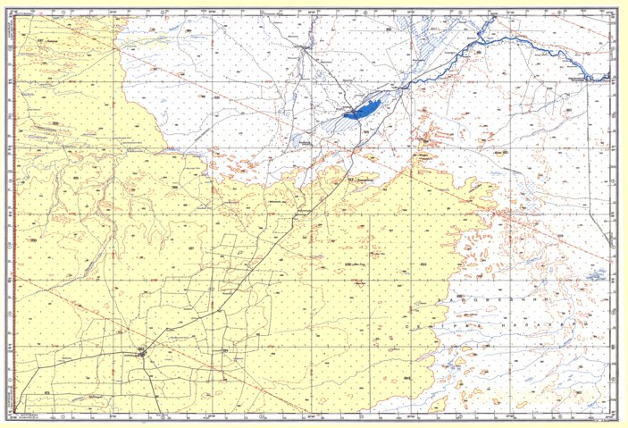 Soviet Genshtab - xf34-2 - Namibia Map by Avenza Systems Inc. | Avenza Maps
