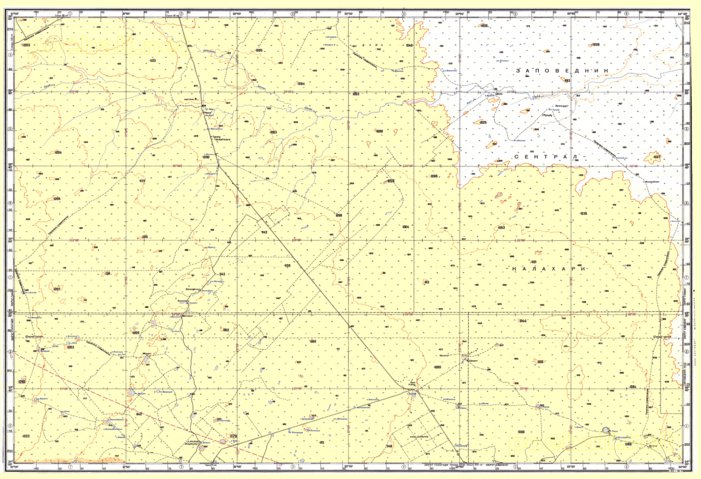 Soviet Genshtab - xf34-4 - Namibia Map by Avenza Systems Inc. | Avenza Maps
