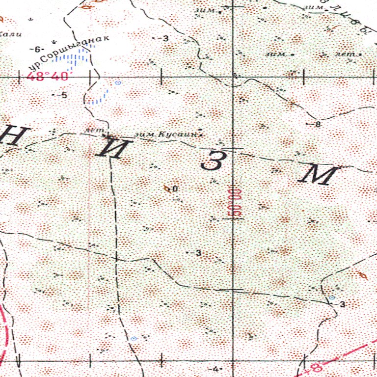 Soviet Genshtab - m39-3 - Russia Map by Avenza Systems Inc. | Avenza Maps