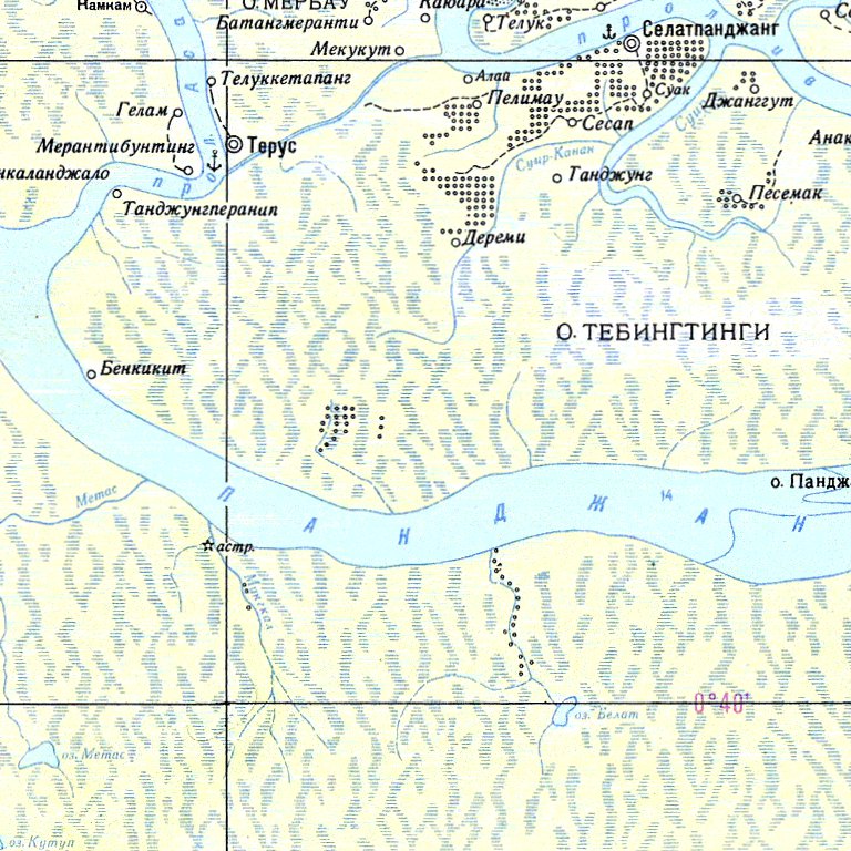 Soviet Genshtab - a48-3 - Indonesia Map by Avenza Systems Inc. | Avenza ...