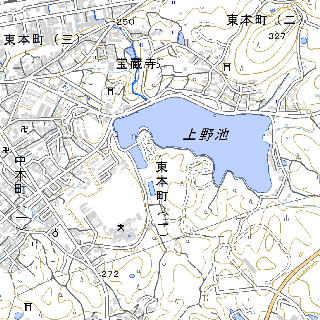 523320 庄原 （しょうばら Shobara）, 地形図 Map by Pacific Spatial Solutions, Inc ...