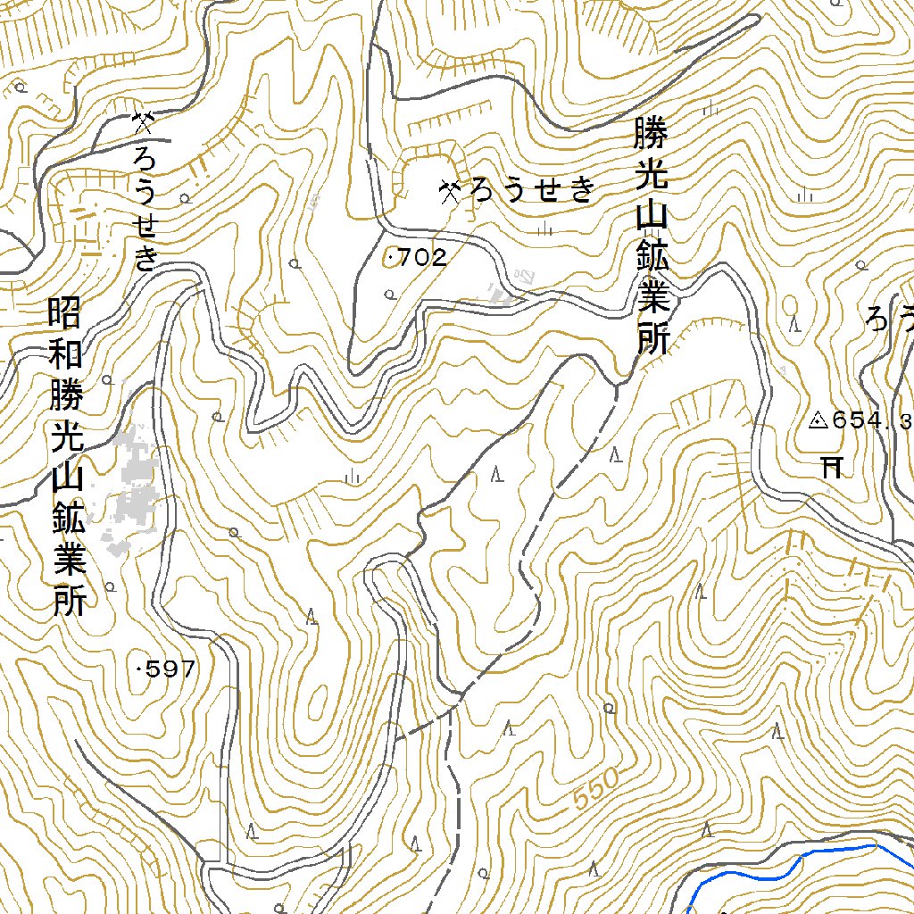 523330 西城 （さいじょう Saijo）, 地形図 Map by Pacific Spatial Solutions, Inc ...