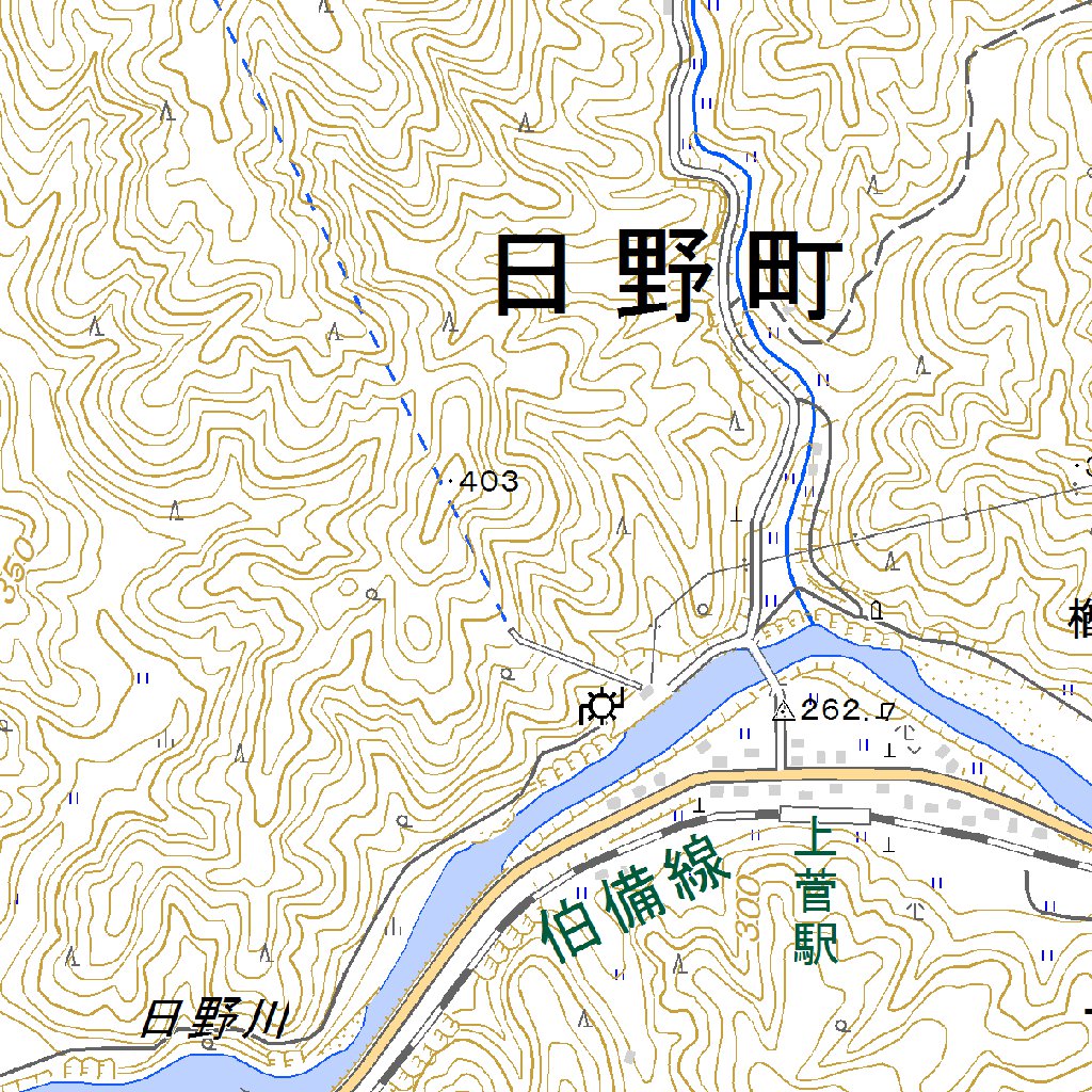 523362 印賀 （いんが Inga）, 地形図 Map by Pacific Spatial Solutions, Inc ...